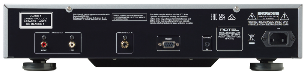 Rotel CD11MKII CD Player – Rotel Australia | Home Theater, Hi-Fi and ...